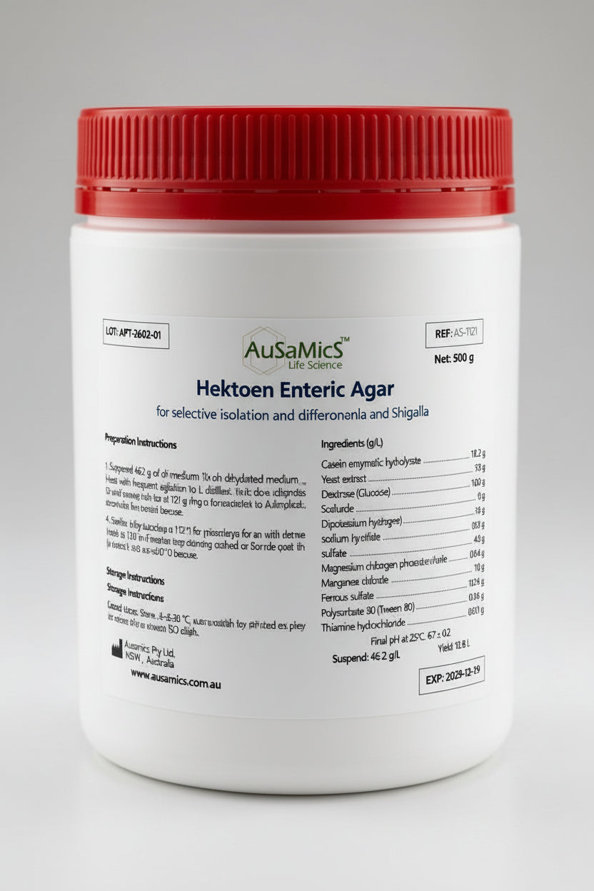 Hektoen Enteric Agar | Selective Medium for Salmonella & Shigella | AS ...